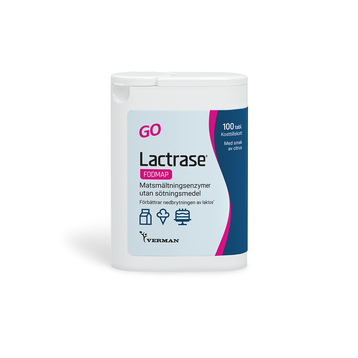 Lactrase GO FODMAP | Enzymprodukter